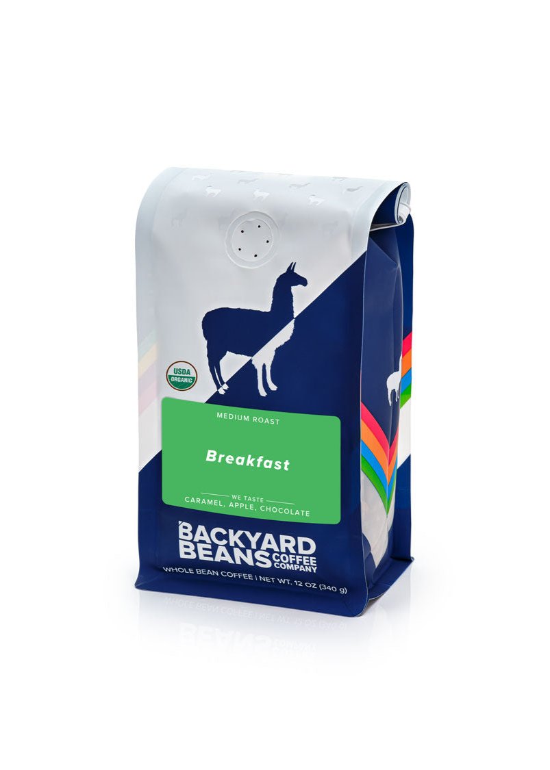 Breakfast Blend - Organic – Backyard Beans Coffee Company